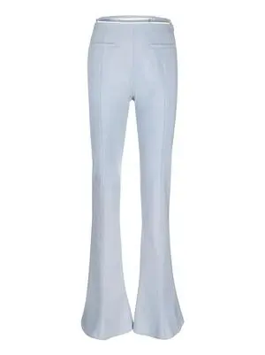Jacquemus Wool-blend Flared Trousers - Blue