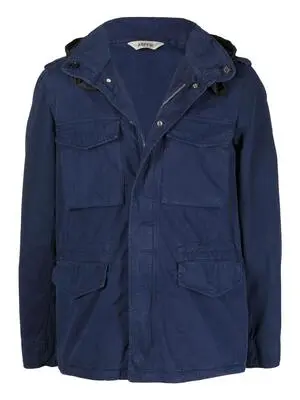 Aspesi Multiple Cargo-pocket Jacket - Blue