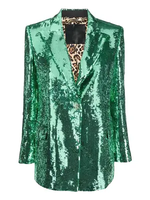 Philipp Plein Sequin-embellished Blazer - Green
