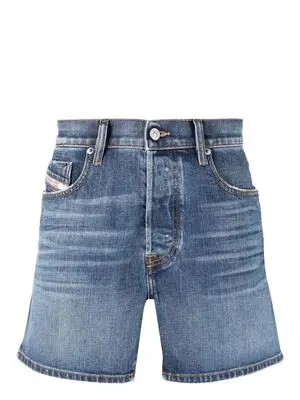DIESEL® Slim-fit Denim Shorts - Blue