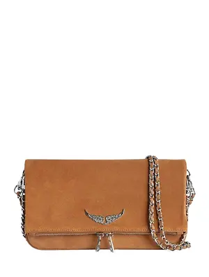Zadig&Voltaire Zadig&Voltaire Suede Clutch Bag Heritage
