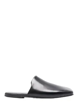 Marsèll Square-toe Slip-on Mules Black