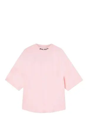 Palm Angels Logo-print T-shirt - Pink