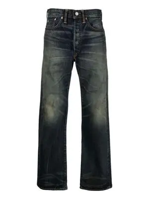 Ralph Lauren Vintage Straight-leg Jeans - Blue