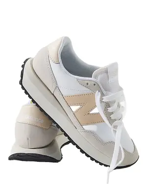 NEW BALANCE 237 Lace-Up Sneakers Abricot / Blanc