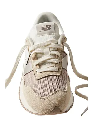 NEW BALANCE 237 Lace-Up Sneakers Beige/off White