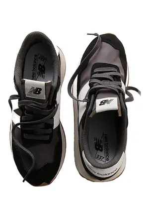 NEW BALANCE 237 Lace-Up Sneakers Black