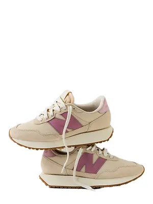 NEW BALANCE 237 Lace-Up Sneakers Tulip Pink