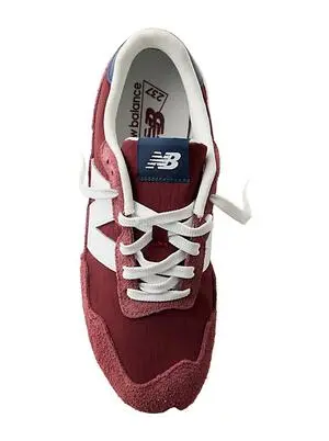 NEW BALANCE 237 Lace-Up Sneakers Washed Burgundy