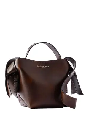 Acne Studios Musubi Mini Knotted Leather Shoulder Bag Unknown