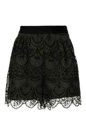 SHIATZY CHEN SHIATZY CHEN Art-Deco Lace Shorts