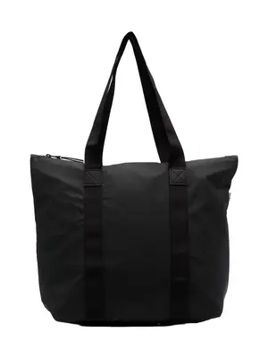 Rains Top Zip Tote Bag - Black