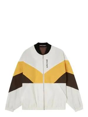 Palm Angels Colour-block Lightweight Jacket - White