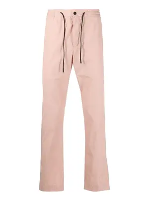 PT TORINO Drawstring-waist Four-pocket Chinos - Pink
