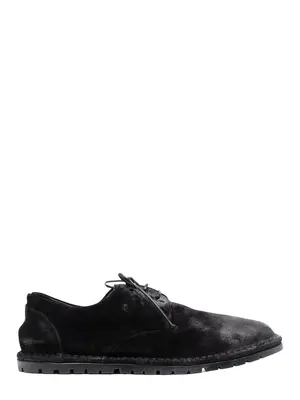 Marsèll Sancrispa Suede Derby Shoes - Black