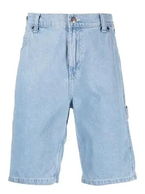 Dickies Knee-length Denim Shorts - Blue