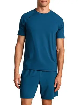 RHONE Reign Performance T-shirt - Cape Blue