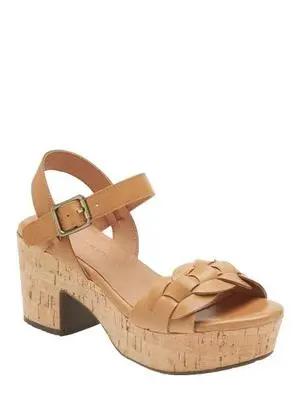 CHOCOLAT BLU Chocolat Blu Glenda Platform Sandal Camel Leather