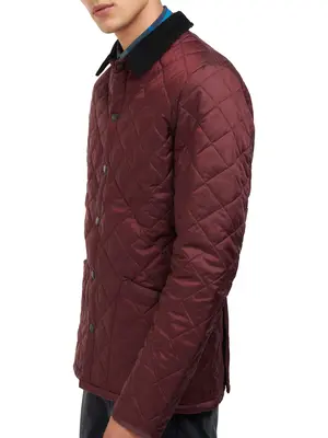 Barbour Barbour Heritage Liddesdale Quilted Jacket Bordeaux
