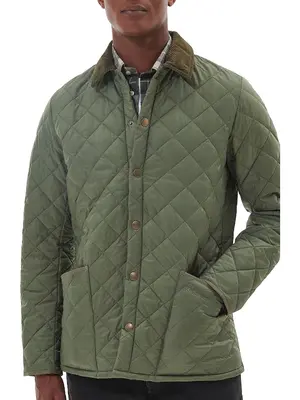 Barbour Barbour Heritage Liddesdale Quilted Jacket Light Moss