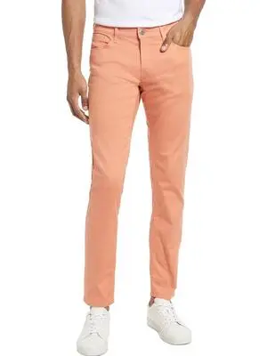 BRAX Chuck Slim Fit Five-pocket Pants - Peach