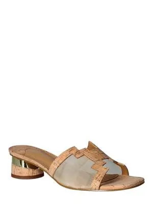 J. Reneé J. Reneé Amorra Slide Sandal Natural/gold