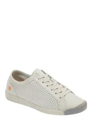 Fly London Ica Leather Sneaker - White Smooth Leather