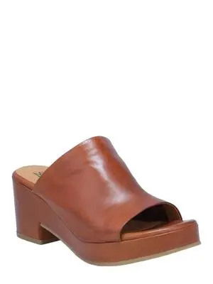 Miz Mooz Miz Mooz Gwen Platform Sandal Brandy