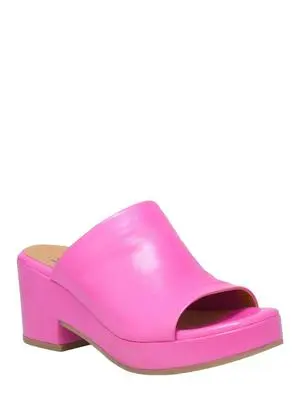 Miz Mooz Miz Mooz Gwen Platform Sandal Fuchsia