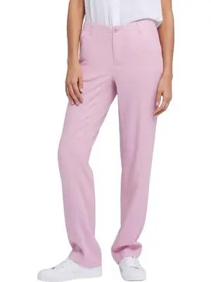NYDJ Marilyn Linen Blend Trousers - Pink Nectar