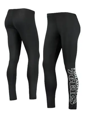 G-III SPORTS BY CARL BANKS Philadelphia 76ers Stadium Leggings - Black