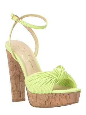 Jessica Simpson Jessica Simpson Immie Platform Sandal Daquiri Gree Itlnpp