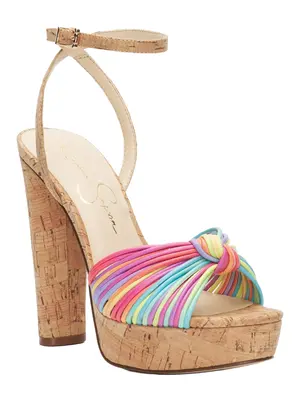 Jessica Simpson Jessica Simpson Immie Platform Sandal Multi