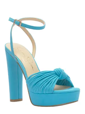 Jessica Simpson Jessica Simpson Immie Platform Sandal Nevada Blue Supmcs