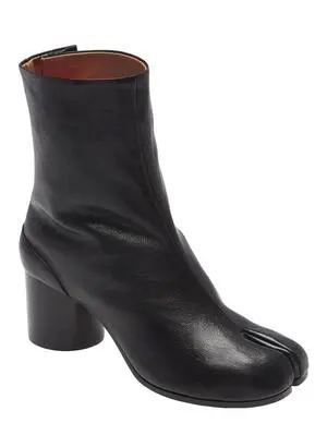 MAISON MARGIELA Tabi Leather Boots - Black