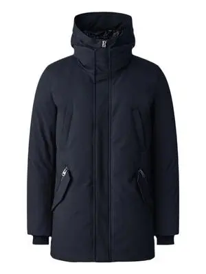 Mackage Edward-nfr 2-in-1 Down Coat With Hooded Bib - Black