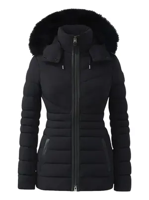 Mackage Mackage Patsy-BX Down Jacket With Fur Trim Black