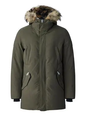 Mackage Edward-f 2-in-1 Down Parka With Fur - Army