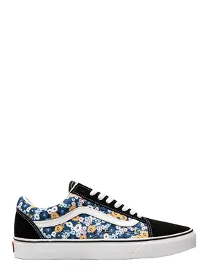 VANS Old Skool Floral Sneakers - Black