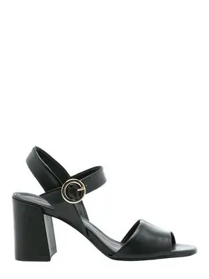 STUDIO CHOFAKIAN Margaret 85mm Leather Sandals - Black