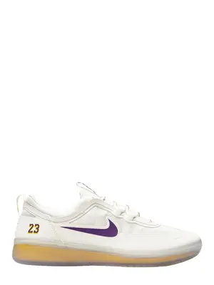 Nike X La Lakers Sb Nyjah Free 2 Lebron James Sneakers - White