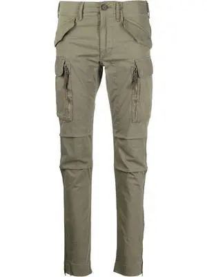 Ralph Lauren Skinny-cut Cargo Trousers - Green