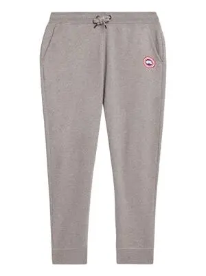 Canada Goose Huron Logo-Patch Sweatpants Stne Heatr