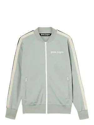 Palm Angels Striped Track Jacket - Grey