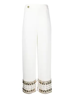 Philipp Plein Cady Trousers - White