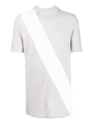 Boris Bidjan Saberi League Graphic-print T-shirt - Grey