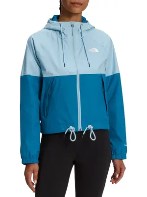 The North Face Antora Waterproof Rain Hoodie Beta Blue/banff Blue