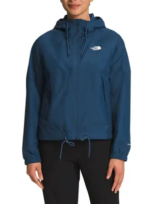 The North Face Antora Waterproof Rain Hoodie Shady Blue