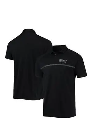 LEVELWEAR Chicago Cubs Sector Raglan Polo - Black