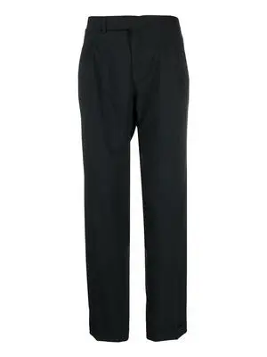 BRIGLIA 1949 Mid-rise Straight Leg Trousers - Black